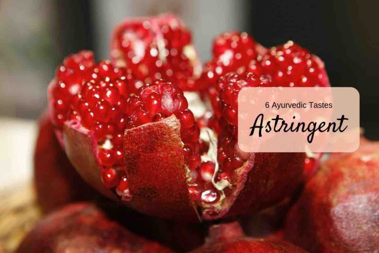 astringent flavor - Ayurvedum